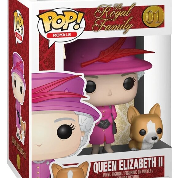 Funko | Toys | Funko Pop Royal Family Queen Elizabeth Ii With Corgi ...